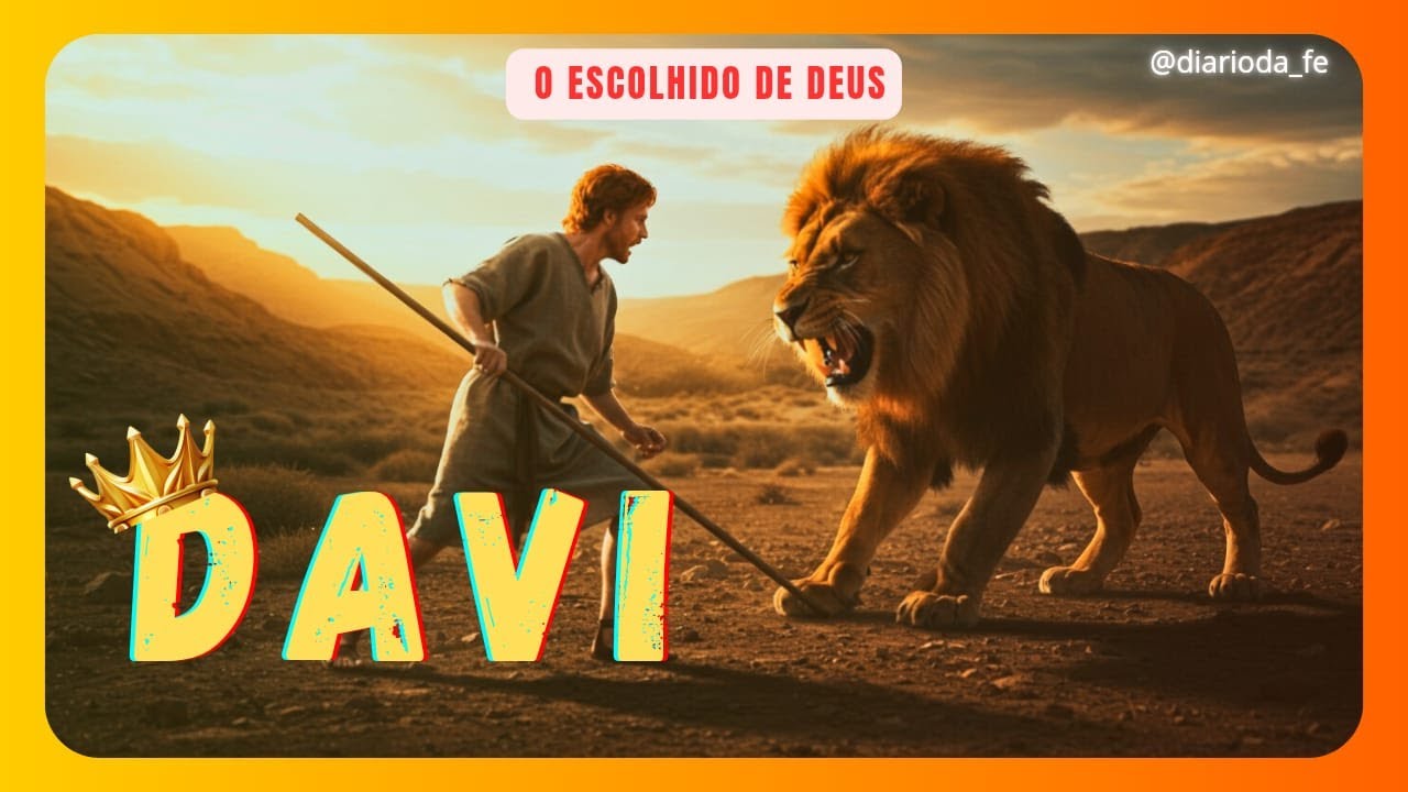 A ESCOLHA do Rei DAVI : O homem segundo o Coração Segundo Deus # ...