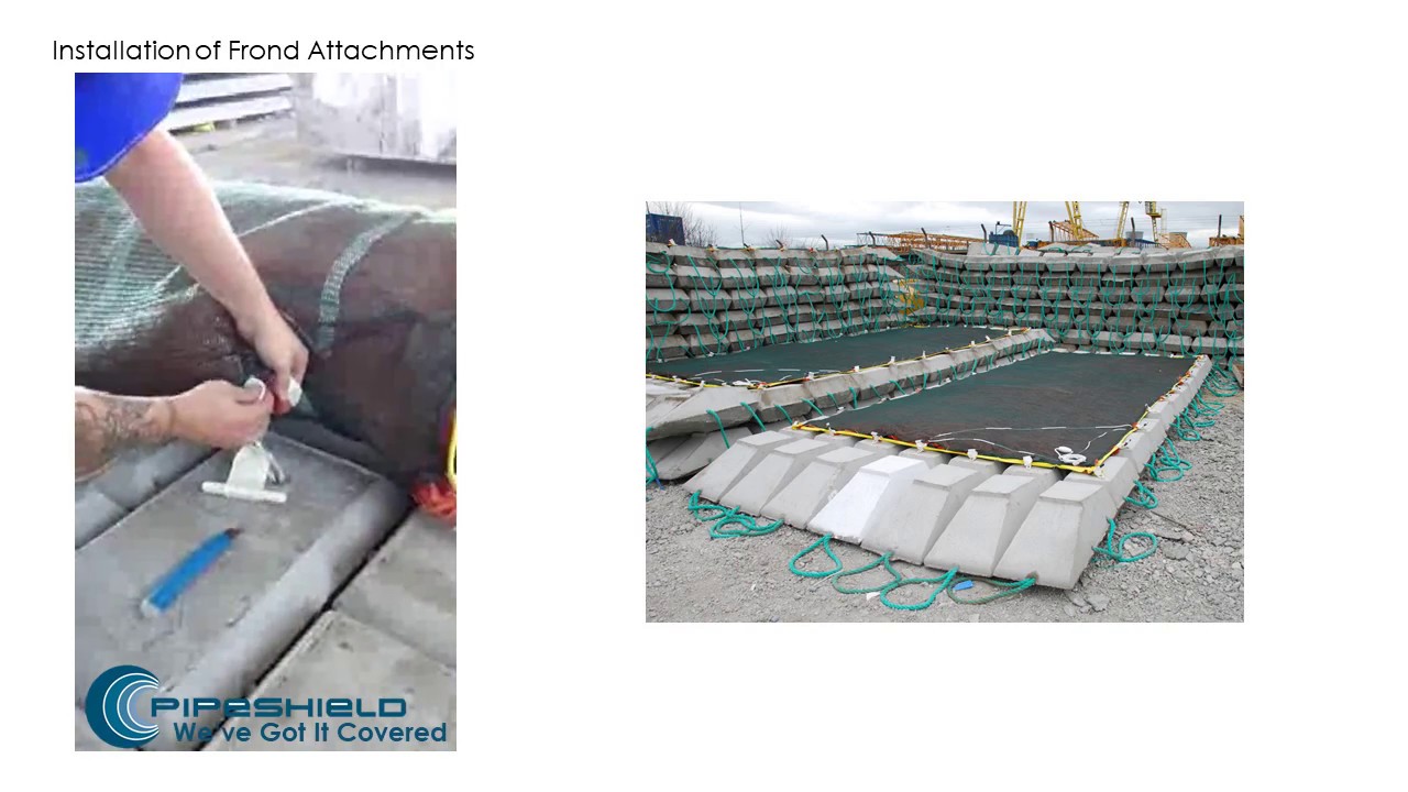 Pipeshield International - Anti Scour Mattresses - YouTube