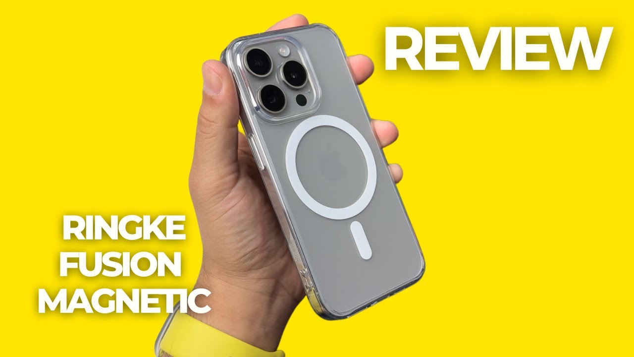 Review | Ringke Fusion Magnetic para iPhone 15 Pro - Transparencia ...