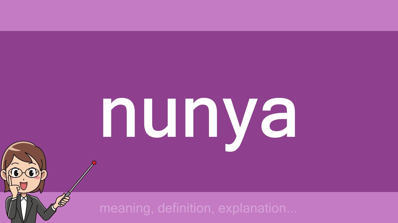 nunya - YouTube