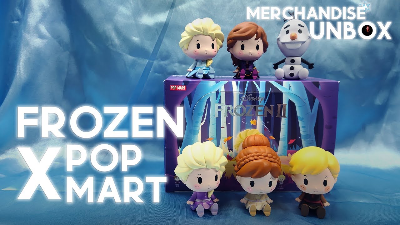 【Merchandise Unbox】Disney's Frozen x Pop Mart Blind Boxes | Sitting ...