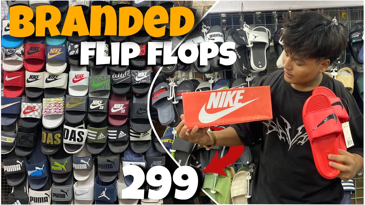 FIRST COPY FLIP FLOPS IN 299RS 😍|| BRANDED FLIP FLOPS IN CHEAP RATE IN ...