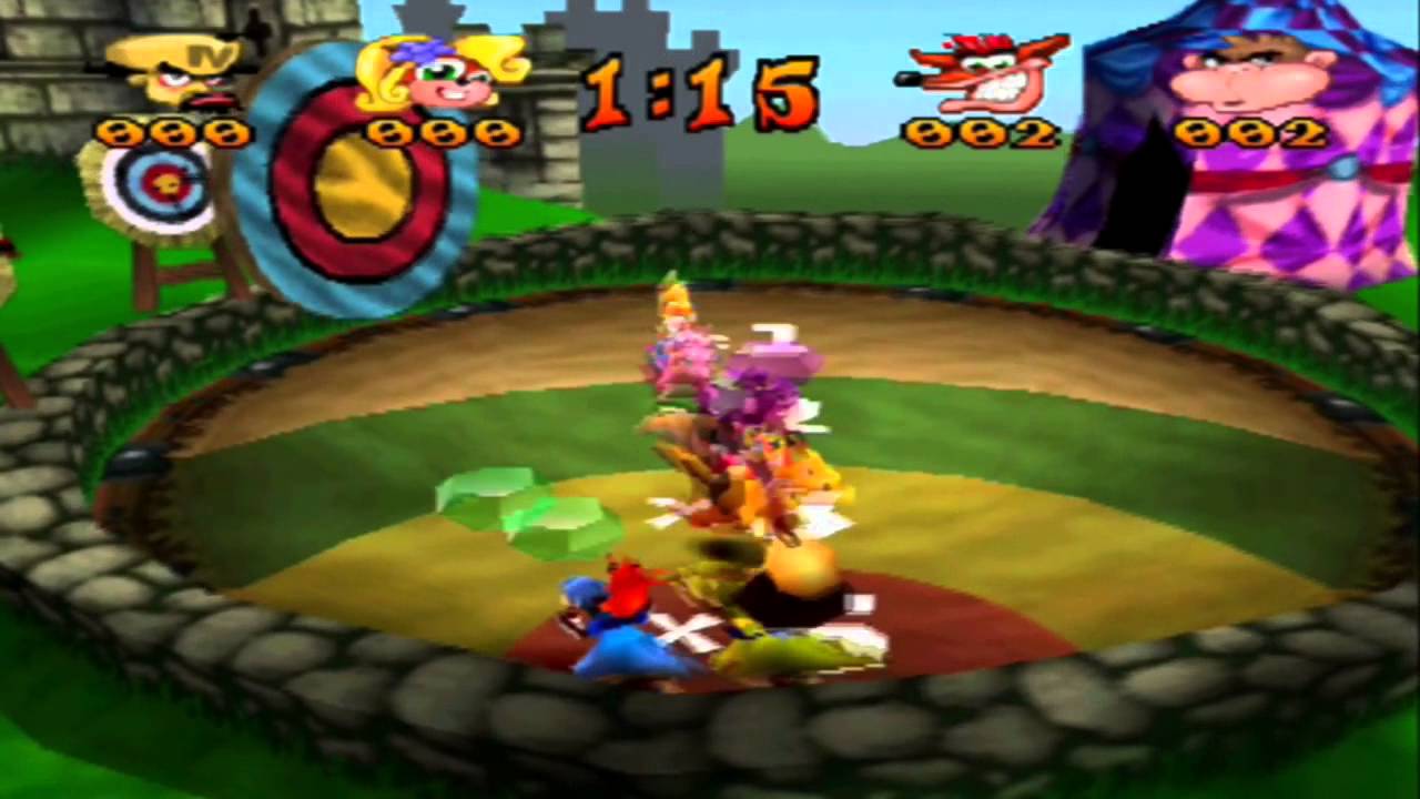 Crash Bash Gameplay 4 - YouTube