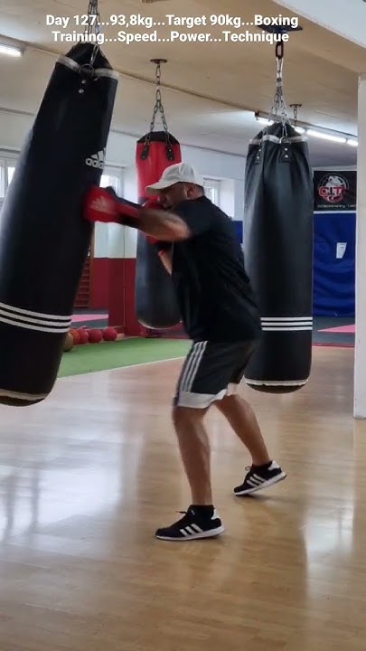Day 127...93,8kg...Target 90kg...Boxing Training...Speed...Power...Technique #youtubeshorts # ...