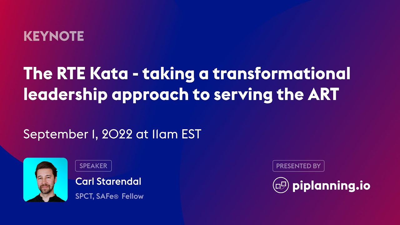 The RTE Kata – taking a transformational leadership approach to serving ...