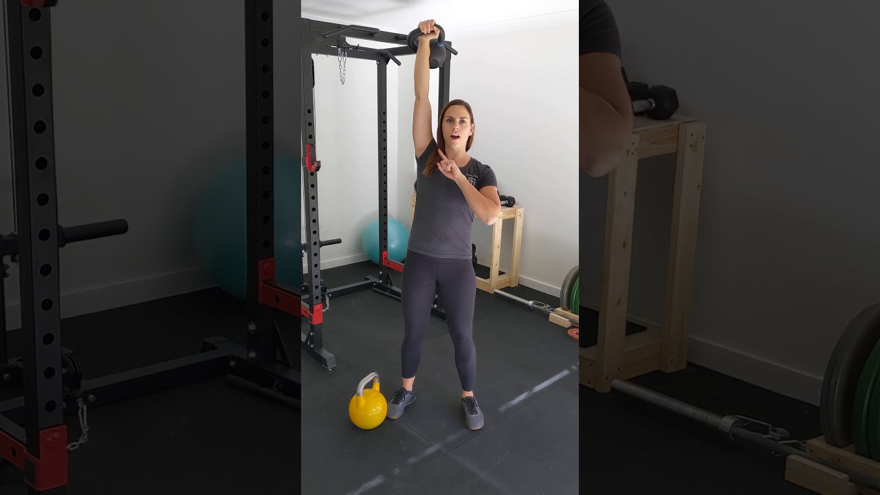 How to use the "corkscrew" in your kettlebell press! - YouTube