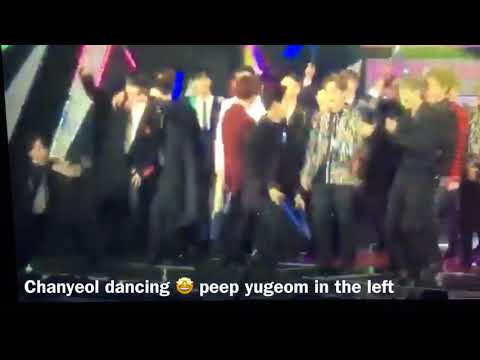 EXO dancing wild at KBS Gayo daechukjae