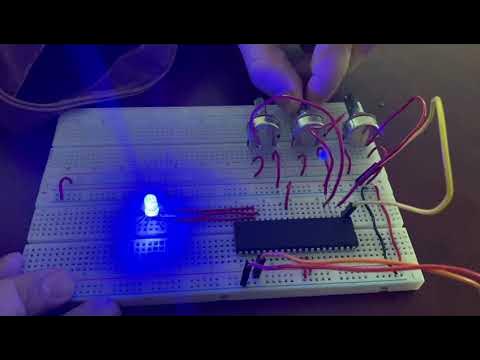 PWM , control de la intensidad de LEDs RGB - YouTube