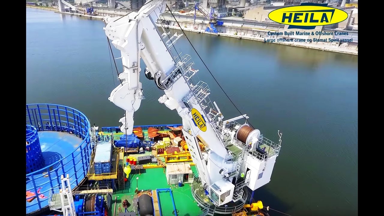 HEILA CRANES @VESSEL STEAMAT SPIRIT - YouTube