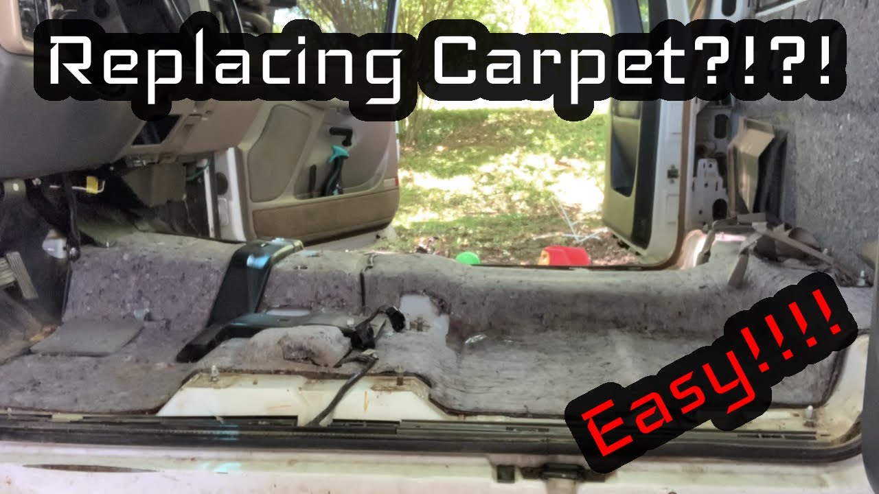 03-06 Silverado carpet removal and replace!!! Interior Swap (Part 4 ...