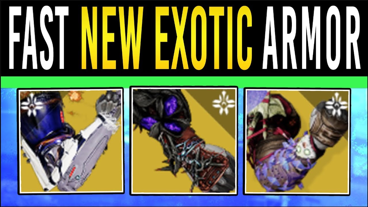 Destiny 2: How to Get NEW EXOTIC ARMOR Drops NOW! (Easy Season of The ...