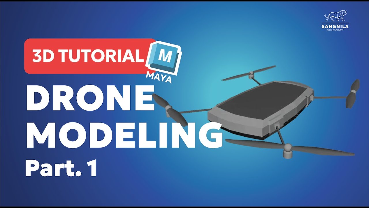 🚀 3D Modeling Tutorial: How to Create a Drone (Part 1) 🛸 - YouTube