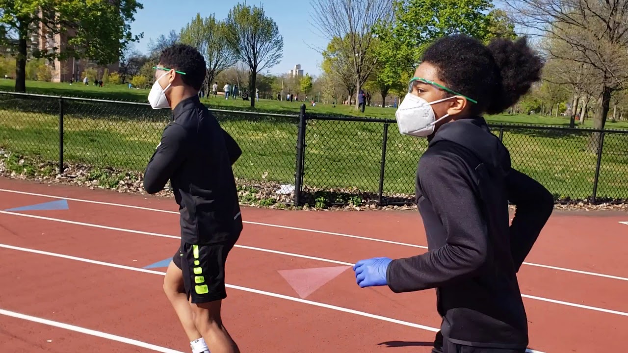 The race Warm up! - YouTube