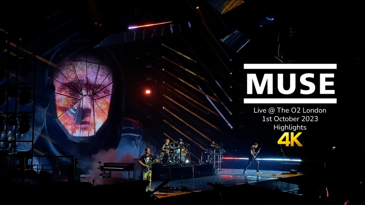 MUSE Live @ The O2 London - 1st October 2023 Highlights - YouTube