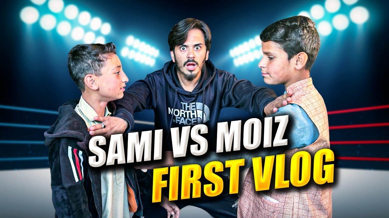 Sami VS Moiz First Vlog 💕 - YouTube