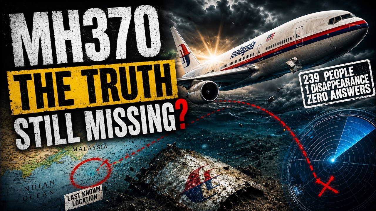 The Greatest Mystery in Aviation History | Malaysia Flight MH 370 - YouTube