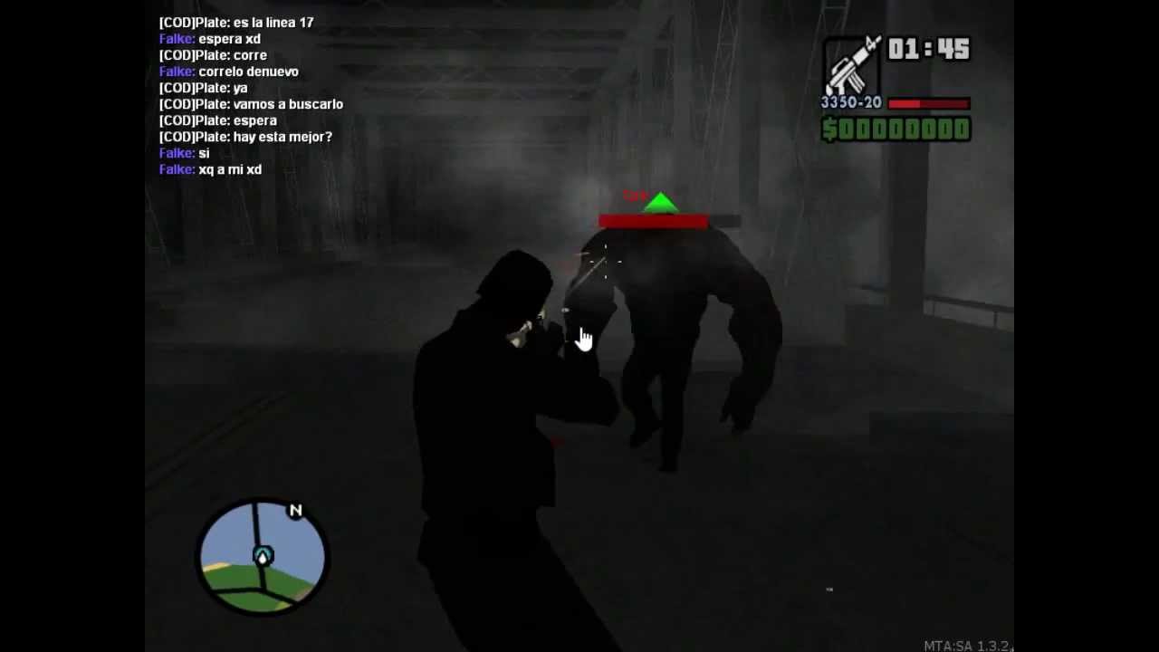 [MTA] GTA SA = Left 4 Dead Mod: Hunter & Tank - YouTube