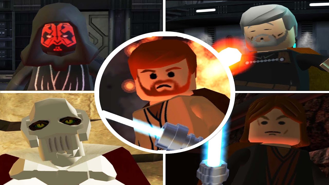 LEGO Star Wars All Bosses - YouTube