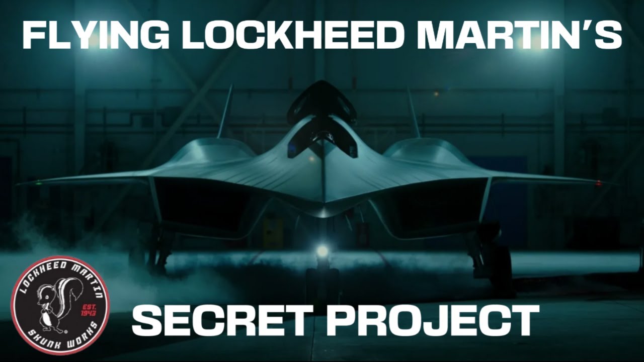 Flying Lockheed Martins Secret Darkstar Project | Top Gun Maverick ...
