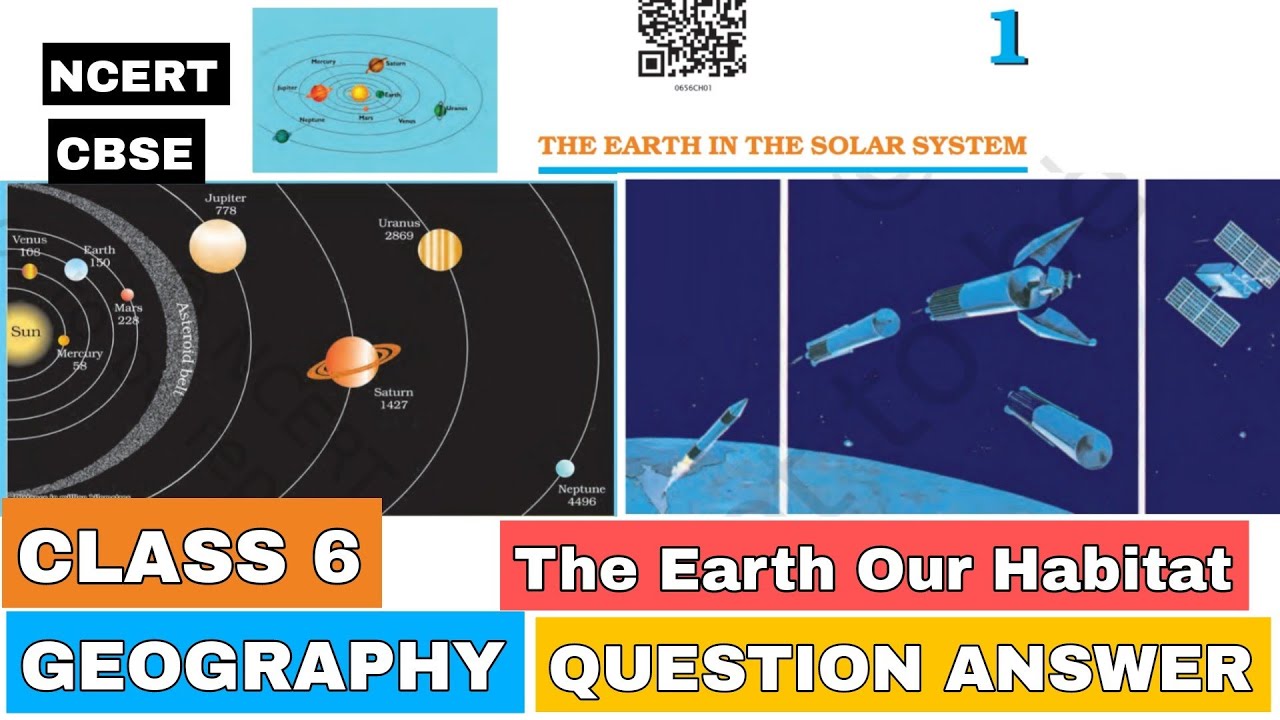 Class 6 GEOGRAPHY THE EARTH OUR HABITAT Chapter 1 The Earth in the ...