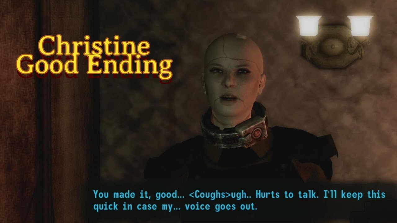 Assassin finds her target Christine Good Ending - YouTube