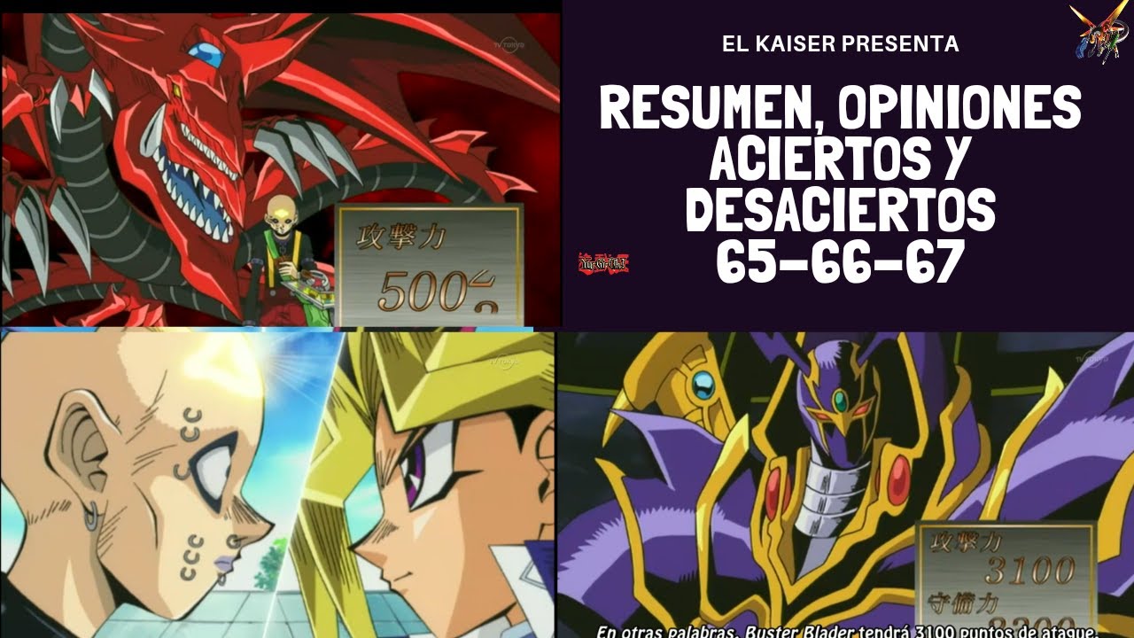 Yu-Gi-Oh! DM!! #65-66-67 | SLIFER !!! RESUMEN, ACIERTOS Y DESACIERTOS ...