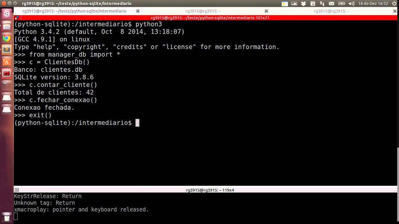 Tutorial Sqlite3 E Python3 7 De 10 Youtube