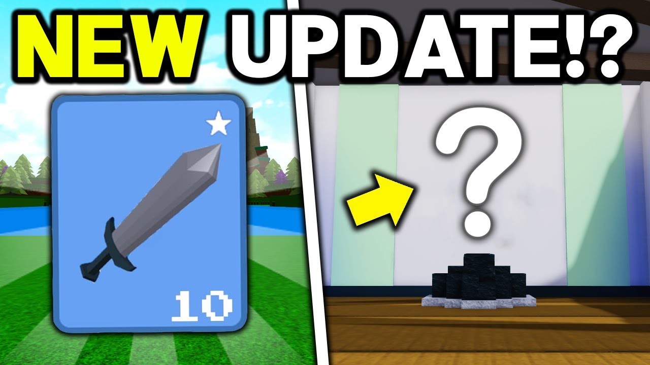 NEW UPDATE & SWORD ITEM!? | Build a boat for Treasure ROBLOX (Soon ...