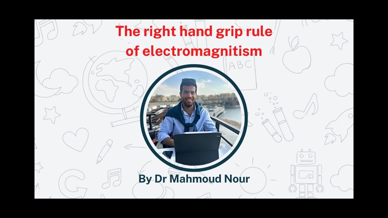 IGCSE Physics right hand rule with Mahmoud nour - YouTube