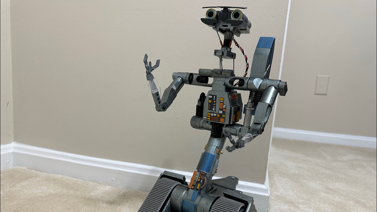 Short Circuit Robot Number Johnny 5 Remote Control Toy Version from ...