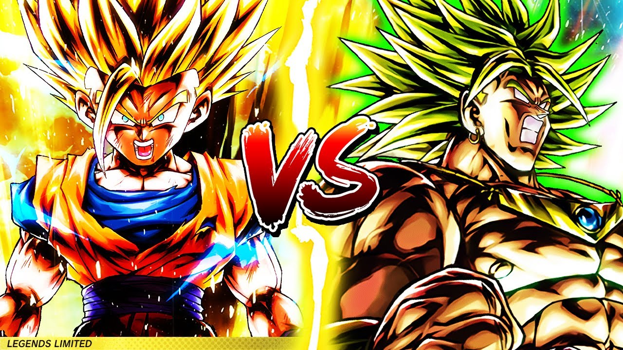 ULTRA LSSJ BROLY VS LF REVIVAL GOHAN - Dragon Ball Legends - YouTube