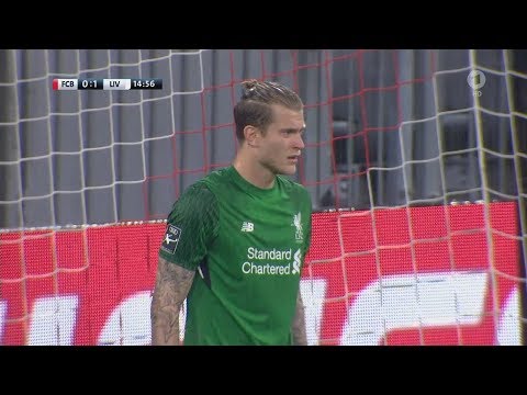 Loris Karius Vs F.C Bayern München - Audi Cup (A) 2017 HD 720p