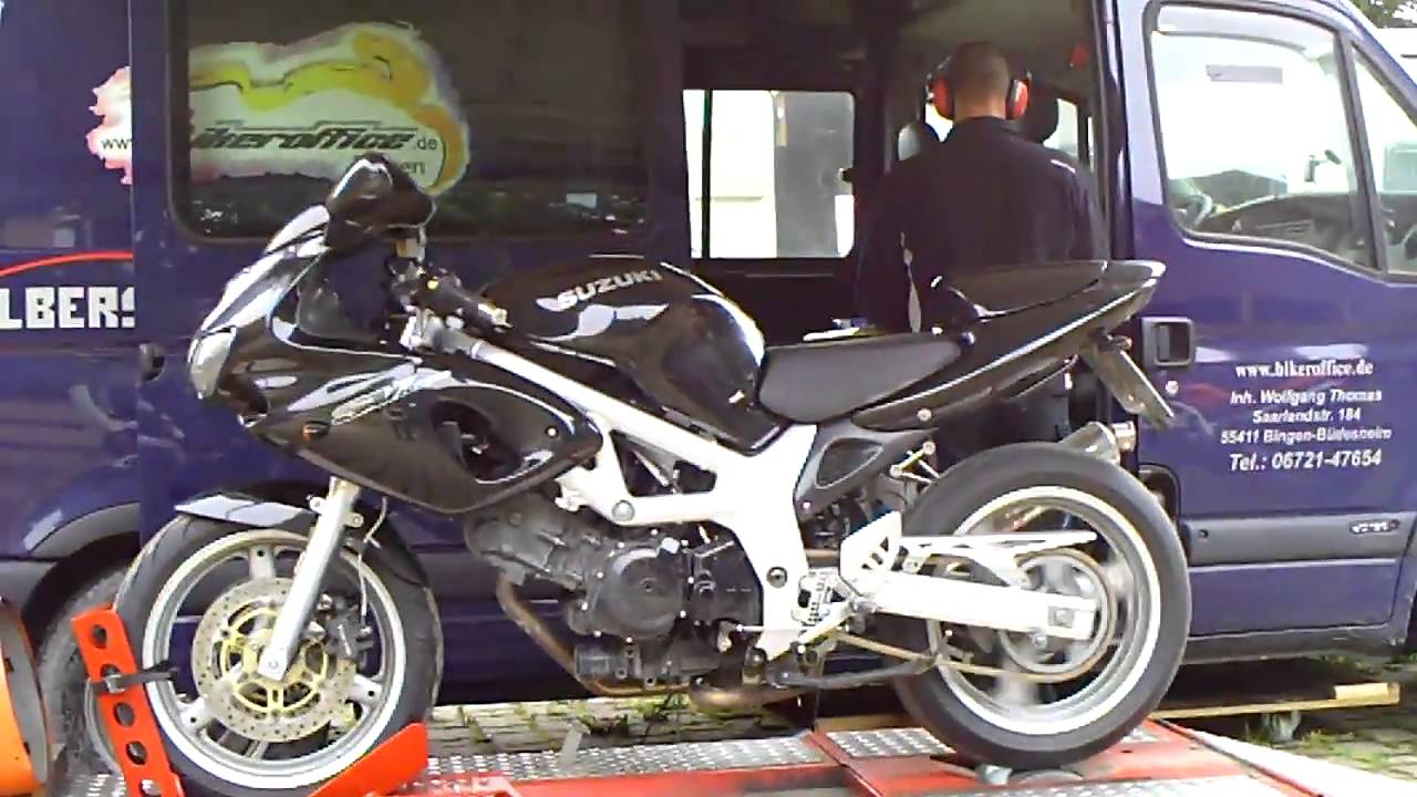 Suzuki SV650S Dyno Run - YouTube