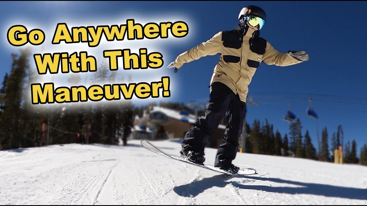 How to Run / Duck Walk on Your Snowboard - YouTube