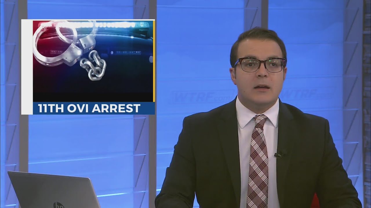 Crash leads to 11th OVI arrest for Ohio man - YouTube