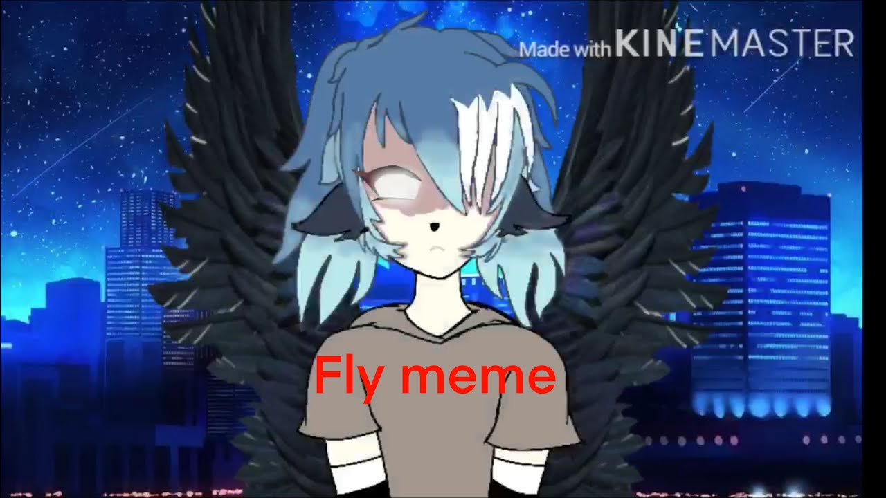 Fly meme || Gacha life || (warning)- flashy lights - YouTube