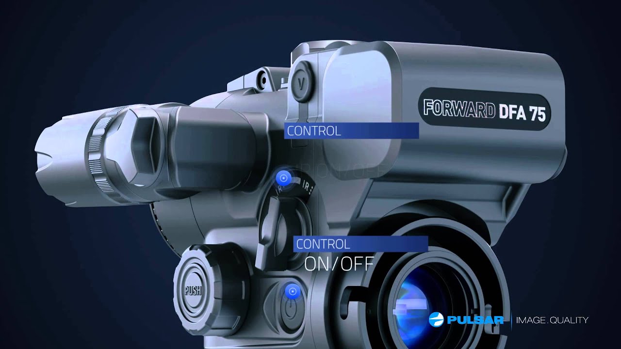 Forward DFA75 Digital night vision attachment - YouTube