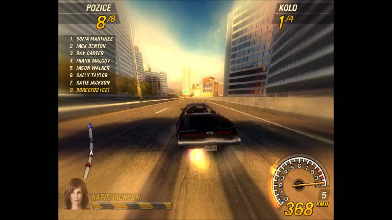 FlatOut 2 - Bullet GT top speed 400kmh - YouTube