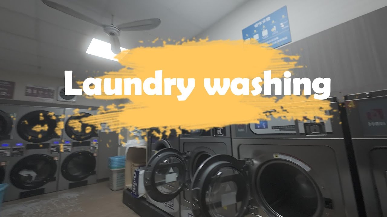Laundry washing - YouTube