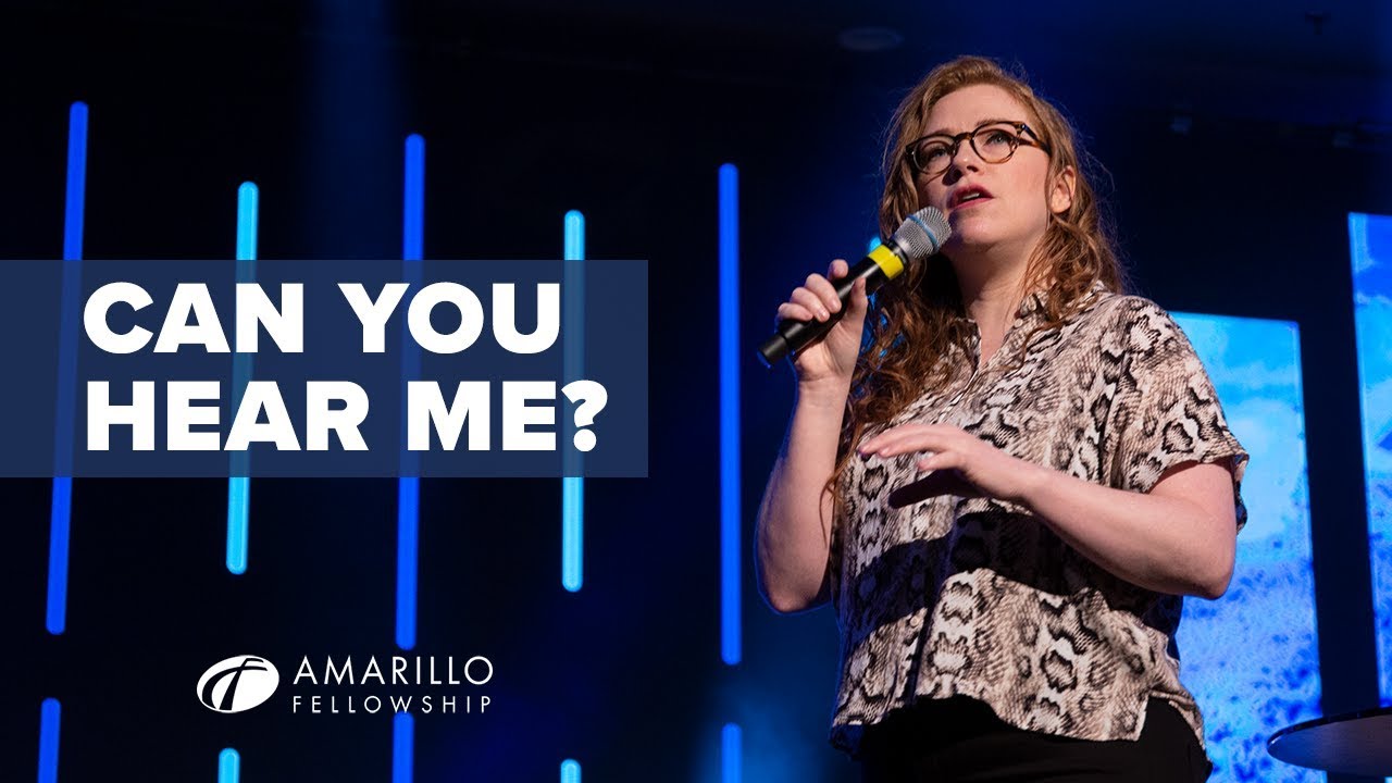 Can You Hear Me? | Pastor Natalie Boyce - YouTube