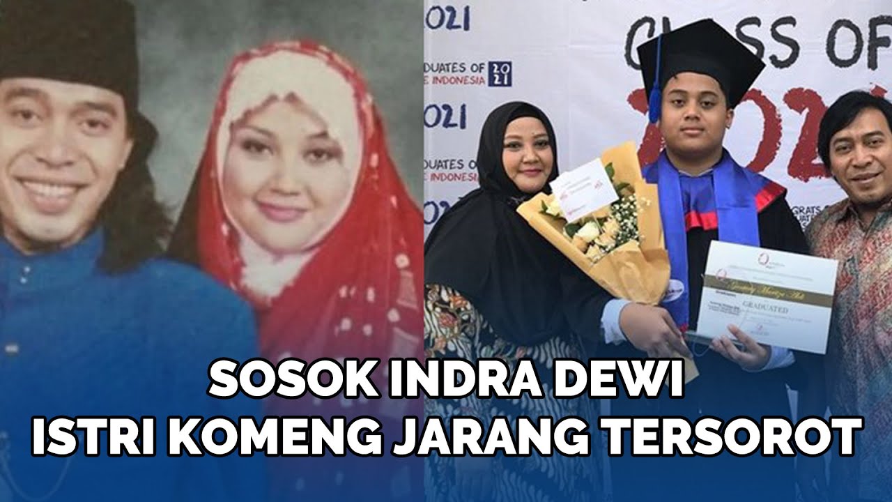 Komeng Jadi Calon Pejabat, Ini Sosok Indra Dewi, Istrinya yang Jarang Tersorot, Sudah 25 Tahun ...
