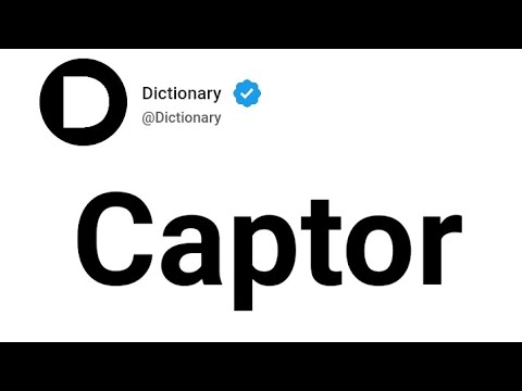 Captor Meaning In English - YouTube