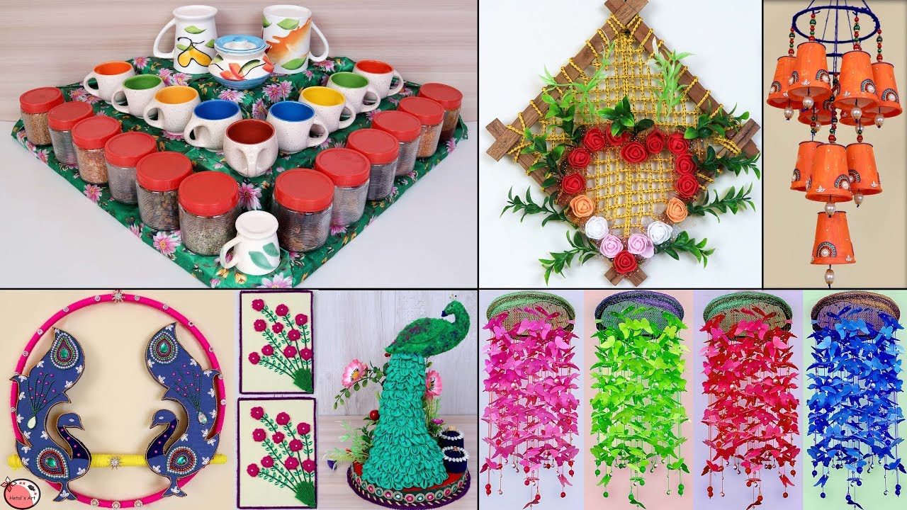 10 Pretty Ideas !! DIY ROOM DECOR !!! DIY Projects - YouTube