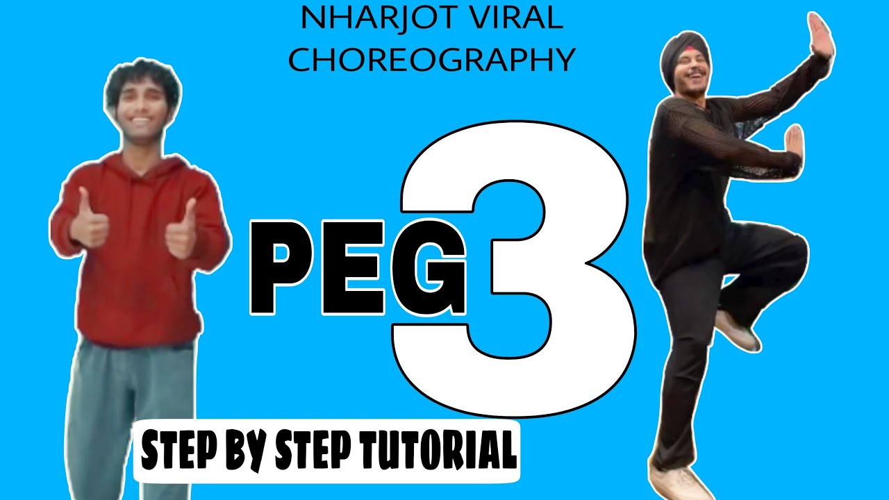 3 PEG DANCE HARJOT NARANG CHOREOGRAPHY| STEP BY STEP TUTORIAL - YouTube