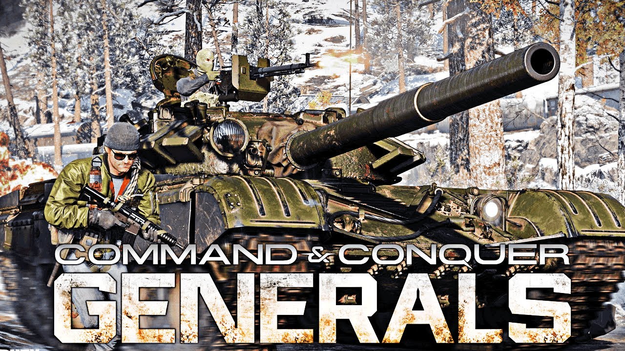 Mega Fortress RUS vs USA - Command & Conquer Generals ROTR HanPatch ...