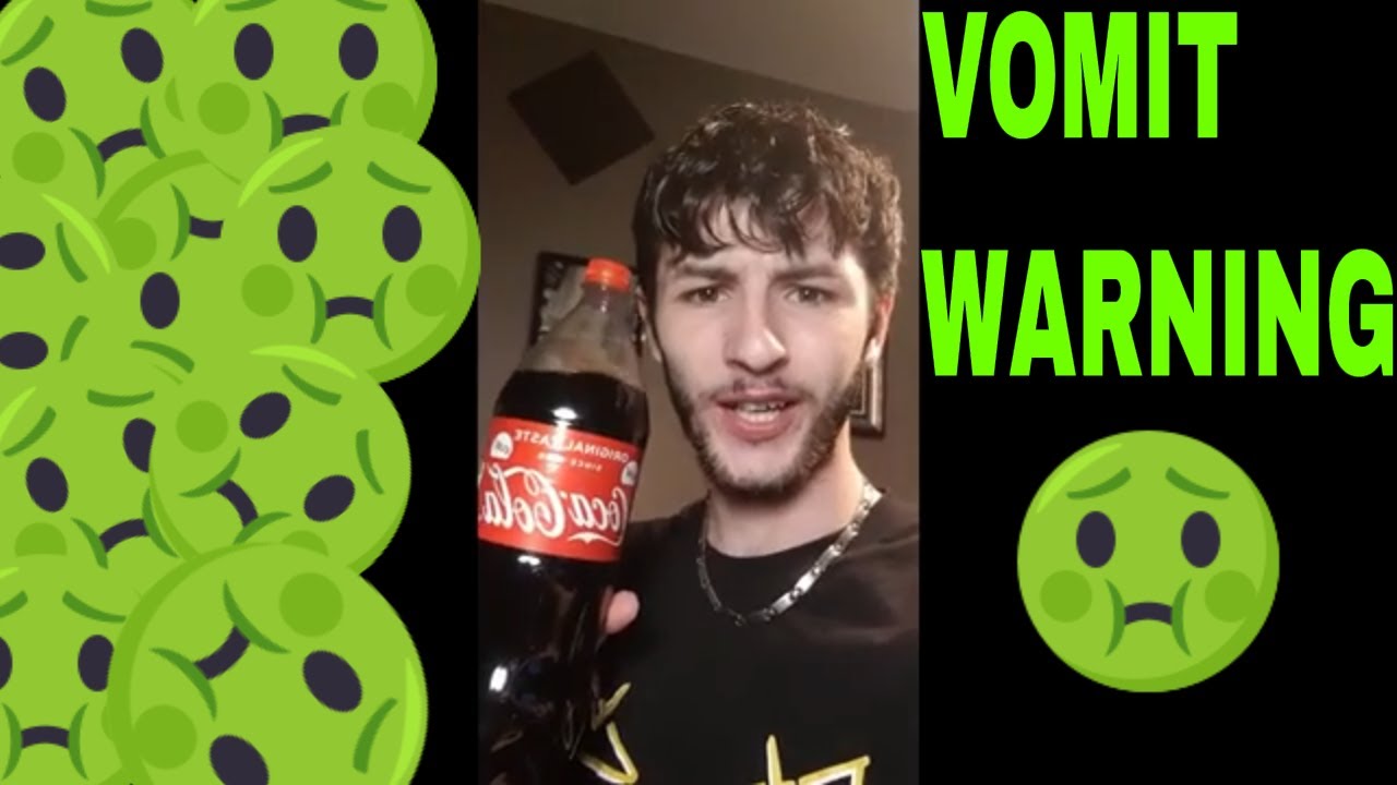 BOILED COKE CHALLENGE *VOMIT WARNING* FAIL SICK WENT FLYING* - YouTube