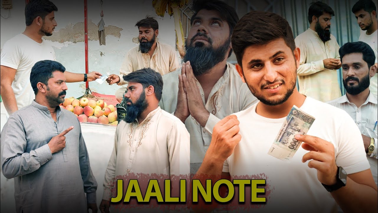 Jaali Note | Fruit Wala | Usama Razzaq - YouTube