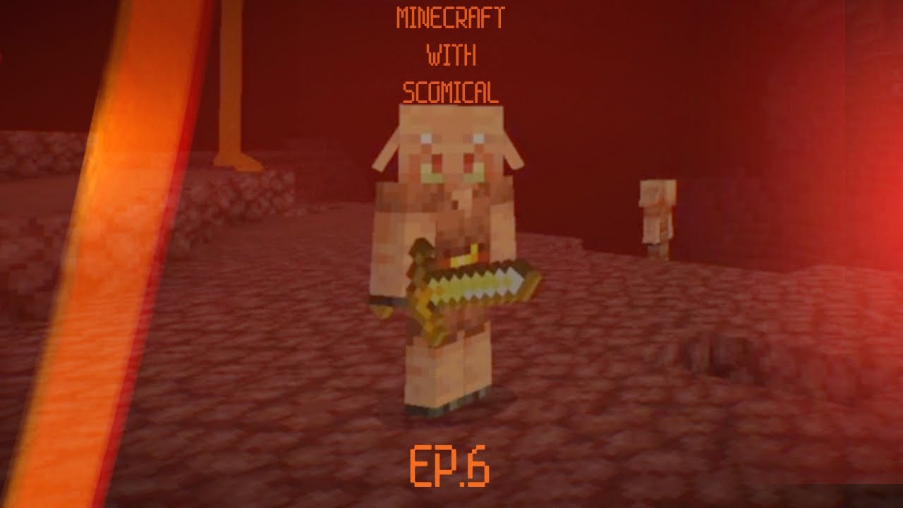 Minecraft With Scomical Ep. 6 - Attack of the Piglins! - YouTube