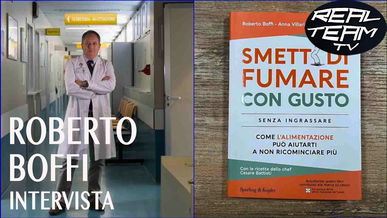Roberto Boffi - REAL TEAM TV libri - YouTube