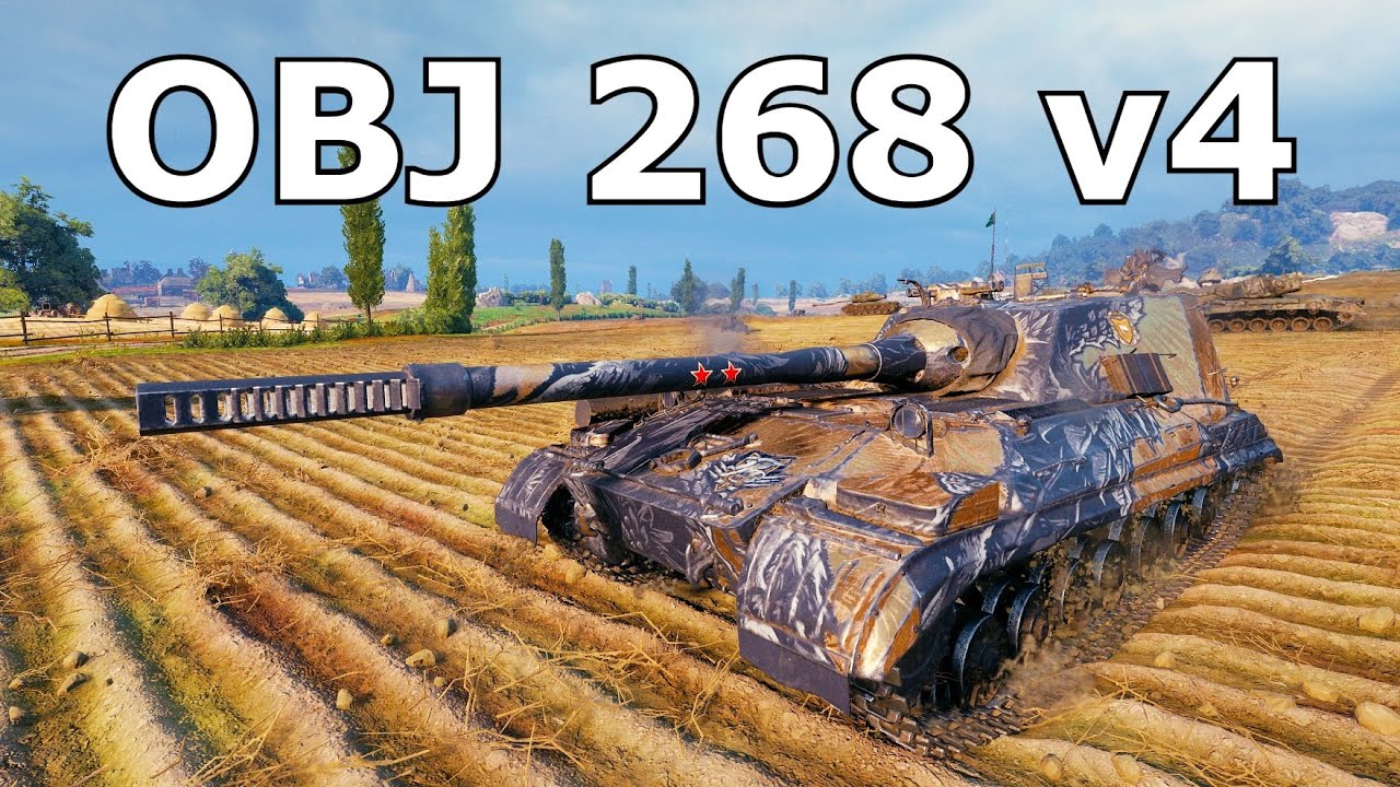 World of Tanks Object 268 Version 4 - 7 Kills 10,4K Damage - YouTube